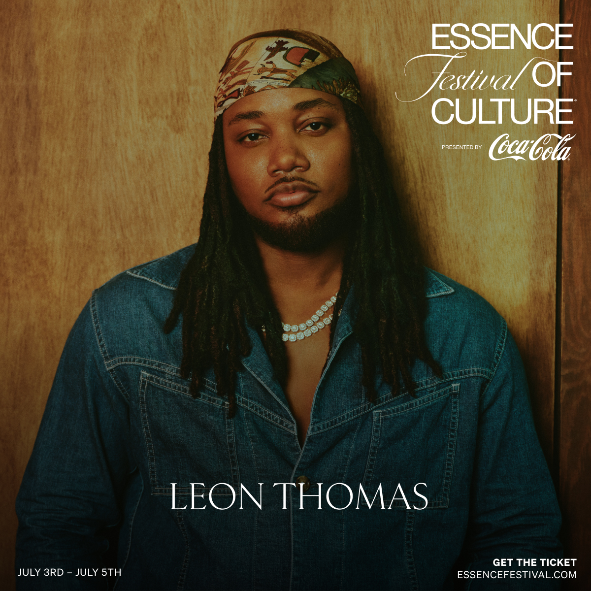 Leon Thomas, Babyface and Public Enemy added to ESSENCE Festival 2026 ...