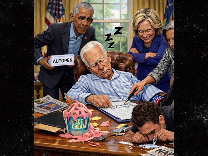 Donald Trump trolls 'Sleepy Joe' Biden White House with AI roast