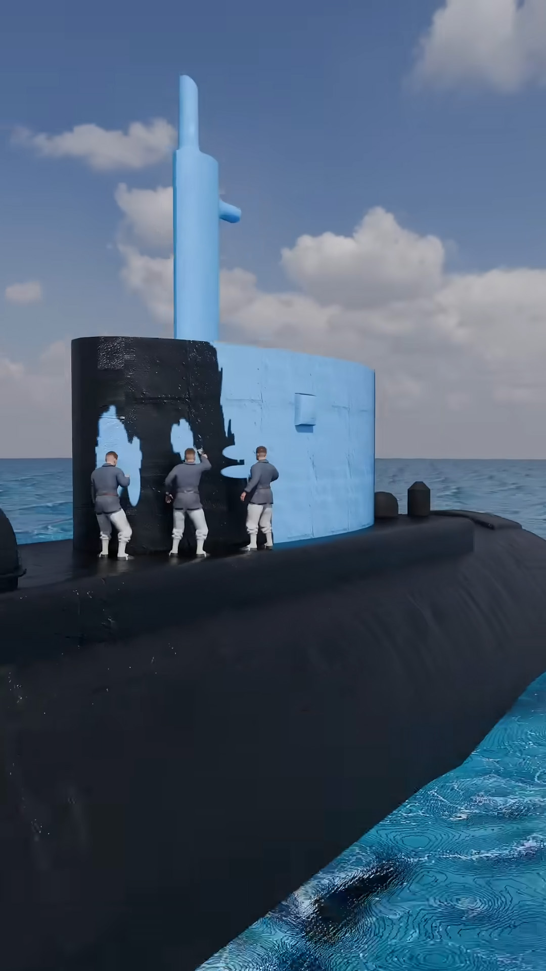 Why Soldiers Painted Their Submarines?