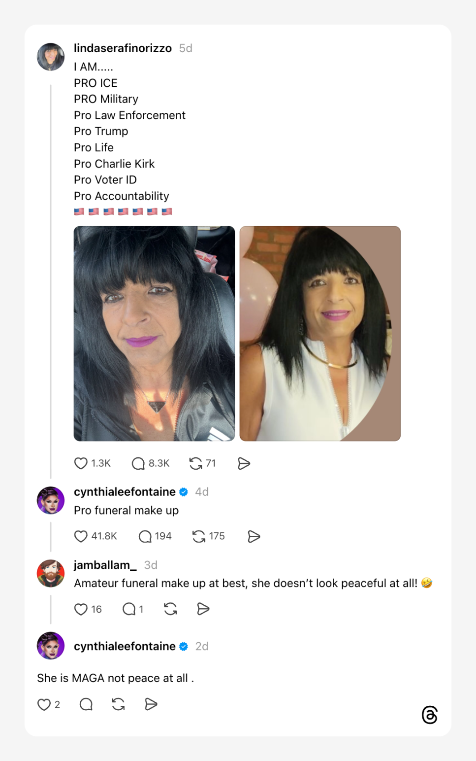 Drag Race queen Cucu has the perfect four-word put-down for this MAGA ...