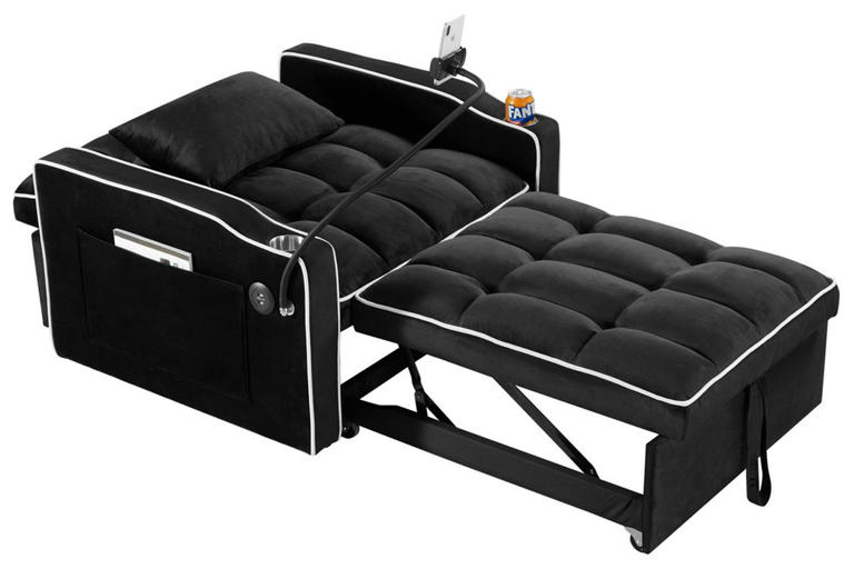 Clever arm chairs that convert into beds are a game-changer for ...
