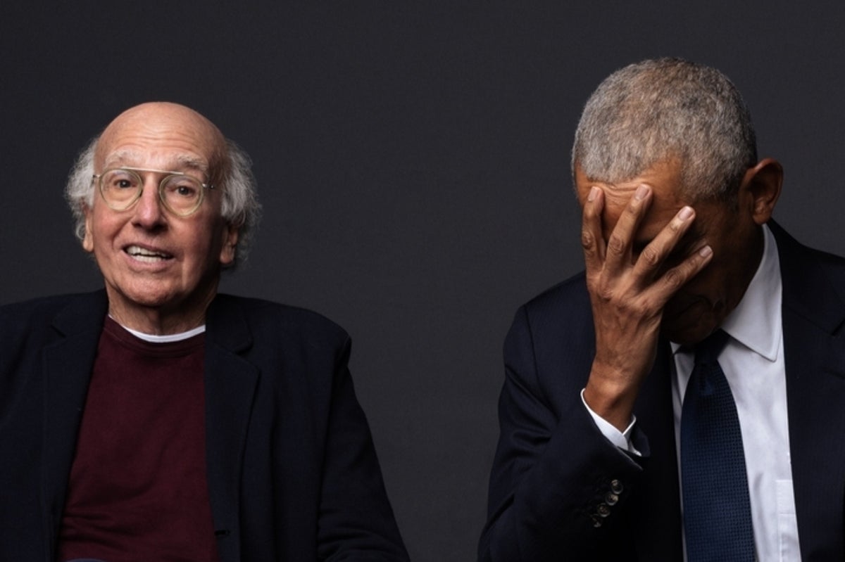 Barack Obama stars in trailer for Larry David’s new sketch show