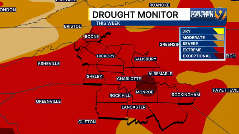Charlotte sees heaviest rainfall since fall 2025