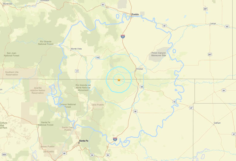 4.0 magnitude earthquake strikes near Colorado-New Mexico state line