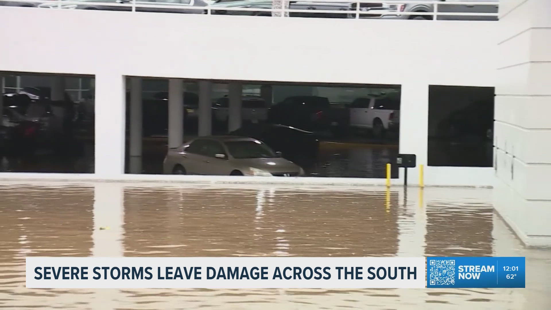 Severe storms and tornadoes injure at least 17 in Mississippi