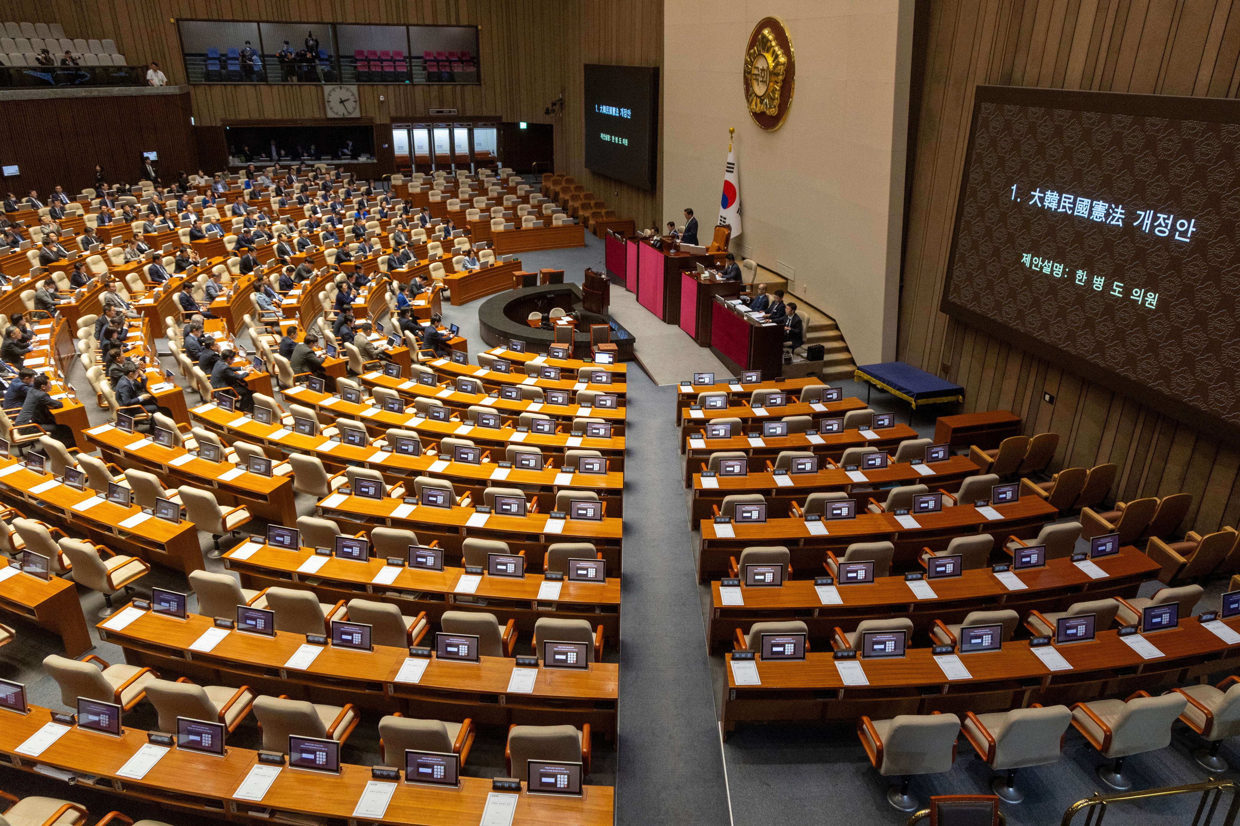 Democratic Party pushes constitutional amendment despite opposition boycott