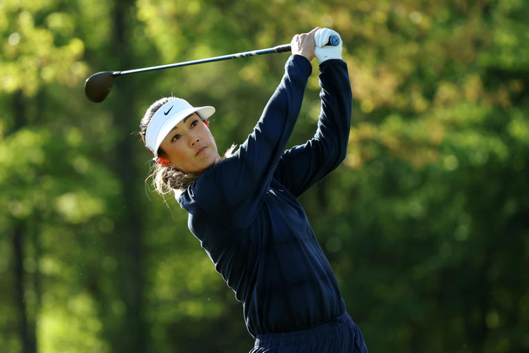 Michelle Wie West shoots 'nervy' 82 in first LPGA round in 3 years