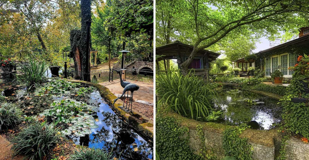This restored 1800s Missouri mill is now a storybook garden that feels ...