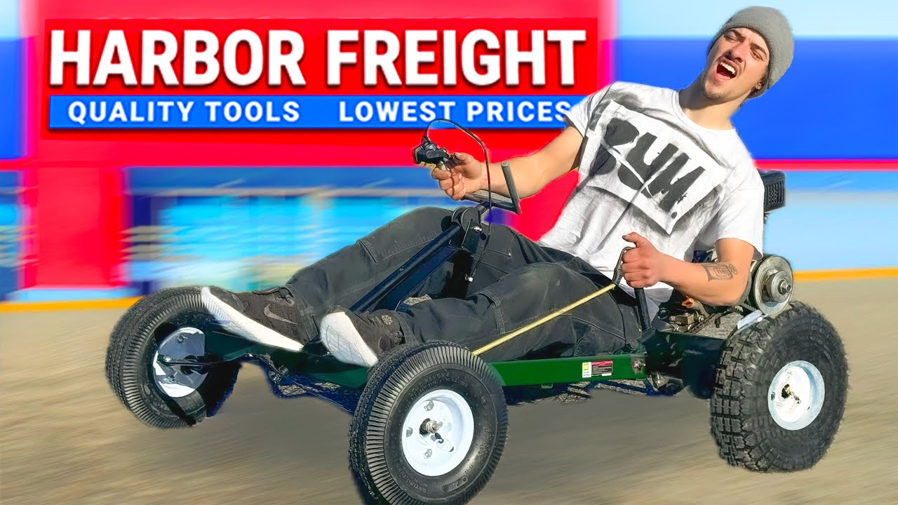 Watch me create a budget go-kart from scratch!