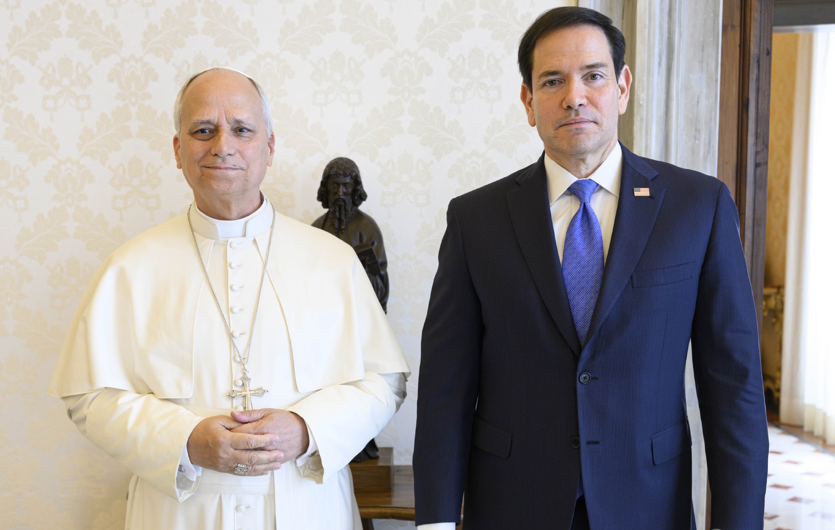 Marco Rubio just inherited Trump's Iran war as the Pope looked on