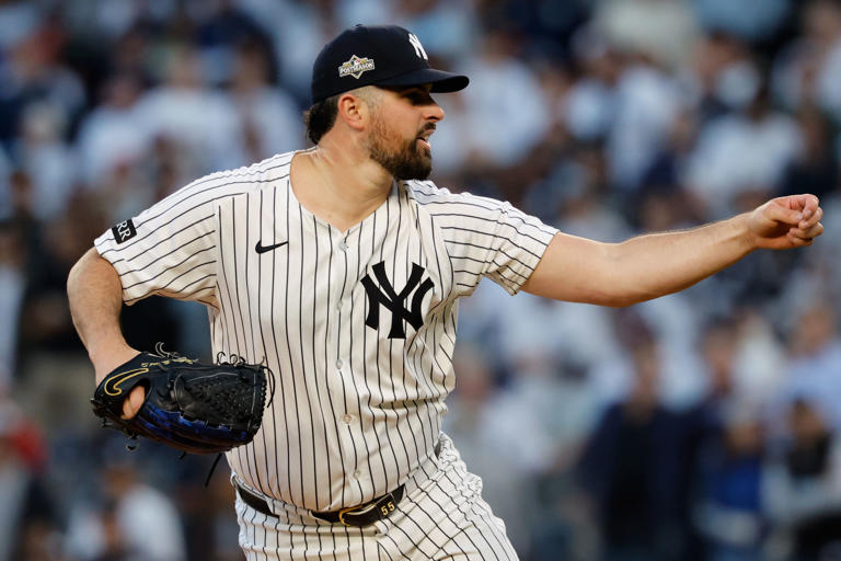 Yankees getting first big arm back with Carlos Rodon starting Sunday ...