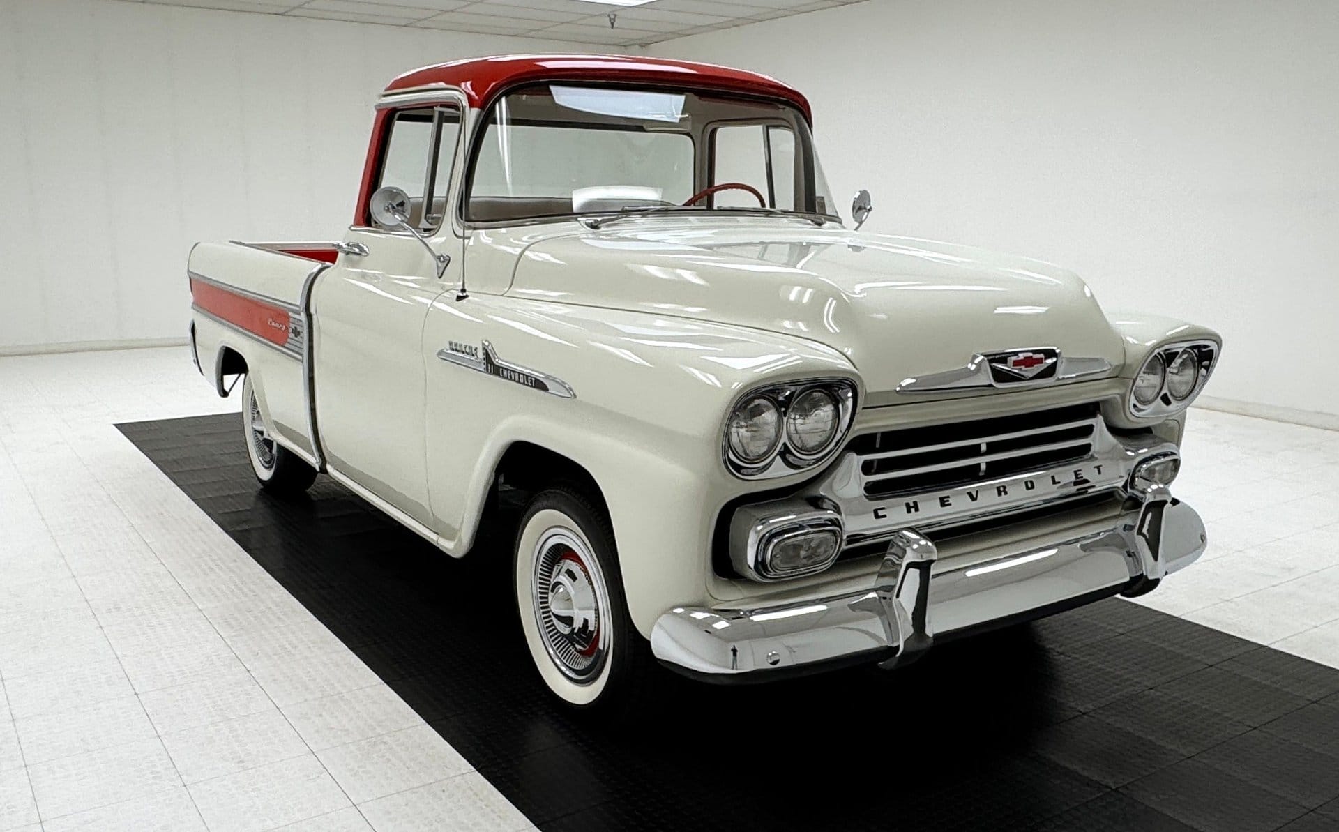 Restored 1958 Chevrolet Apache Cameo pickup highlights classic truck ...