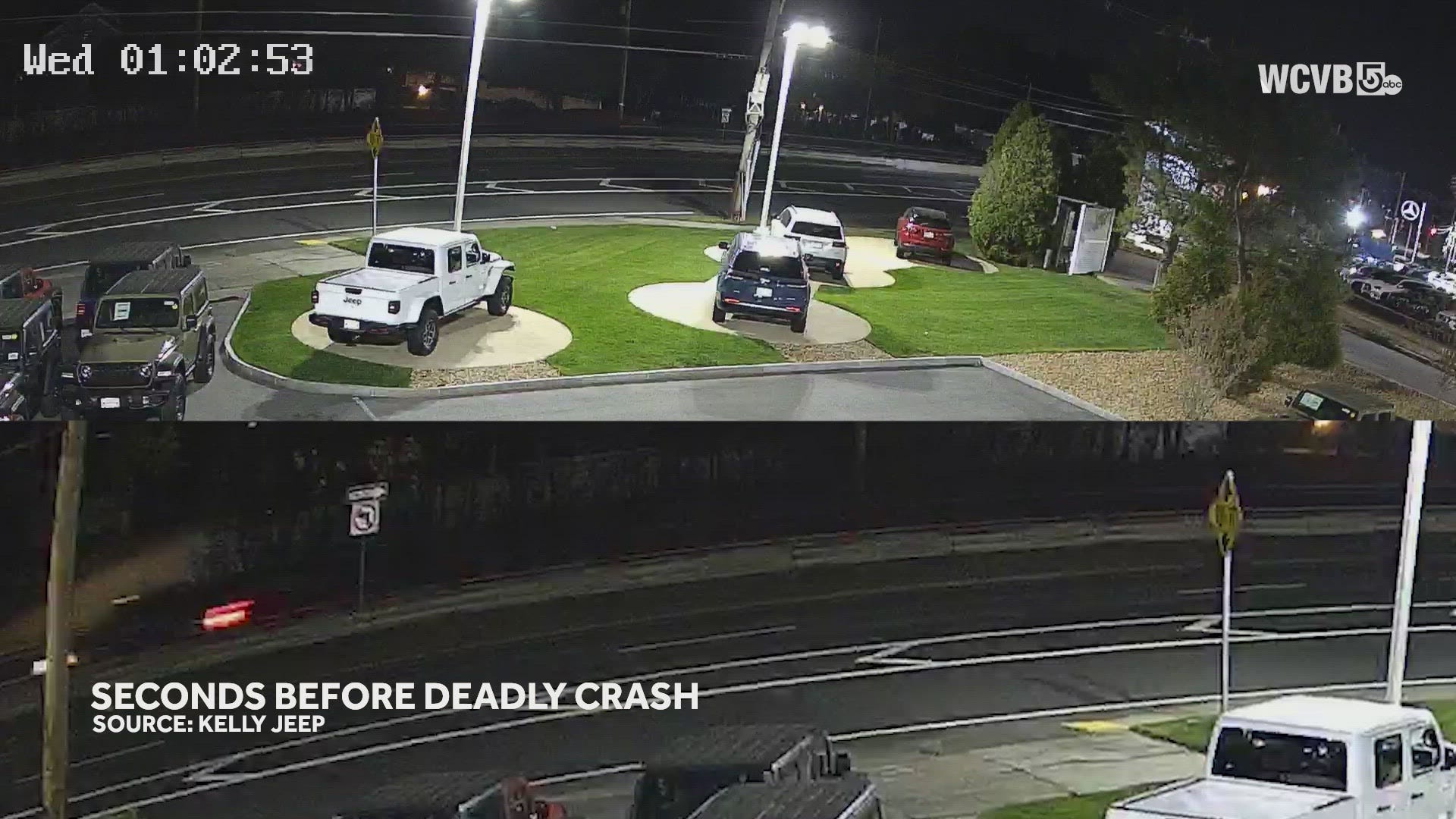 Video shows wrong-way vehicle seconds before crash that killed MSP trooper