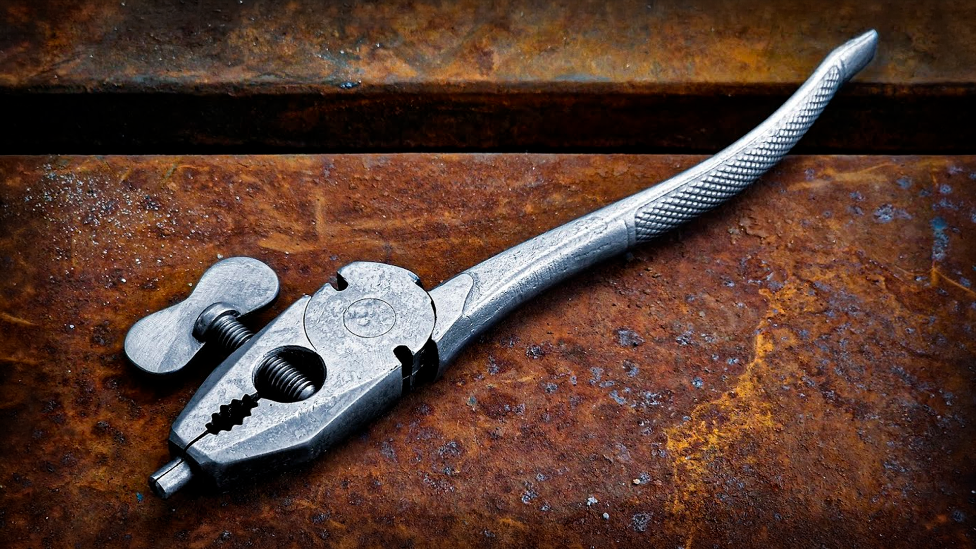 I turned €1 pliers into a hand vise!🔧