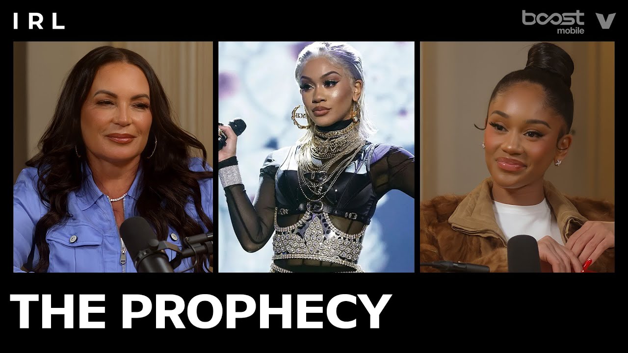 A prophet told Saweetie to manifest a music career | Angie Martinez IRL