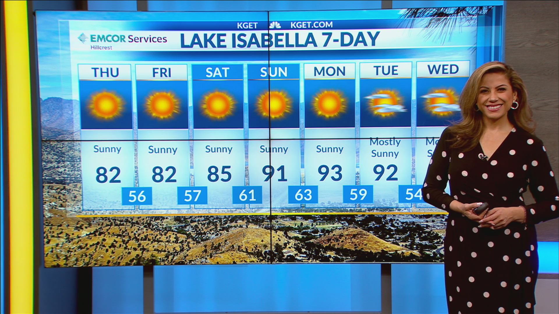 Pinpoint weather forecast: May 7, 2026
