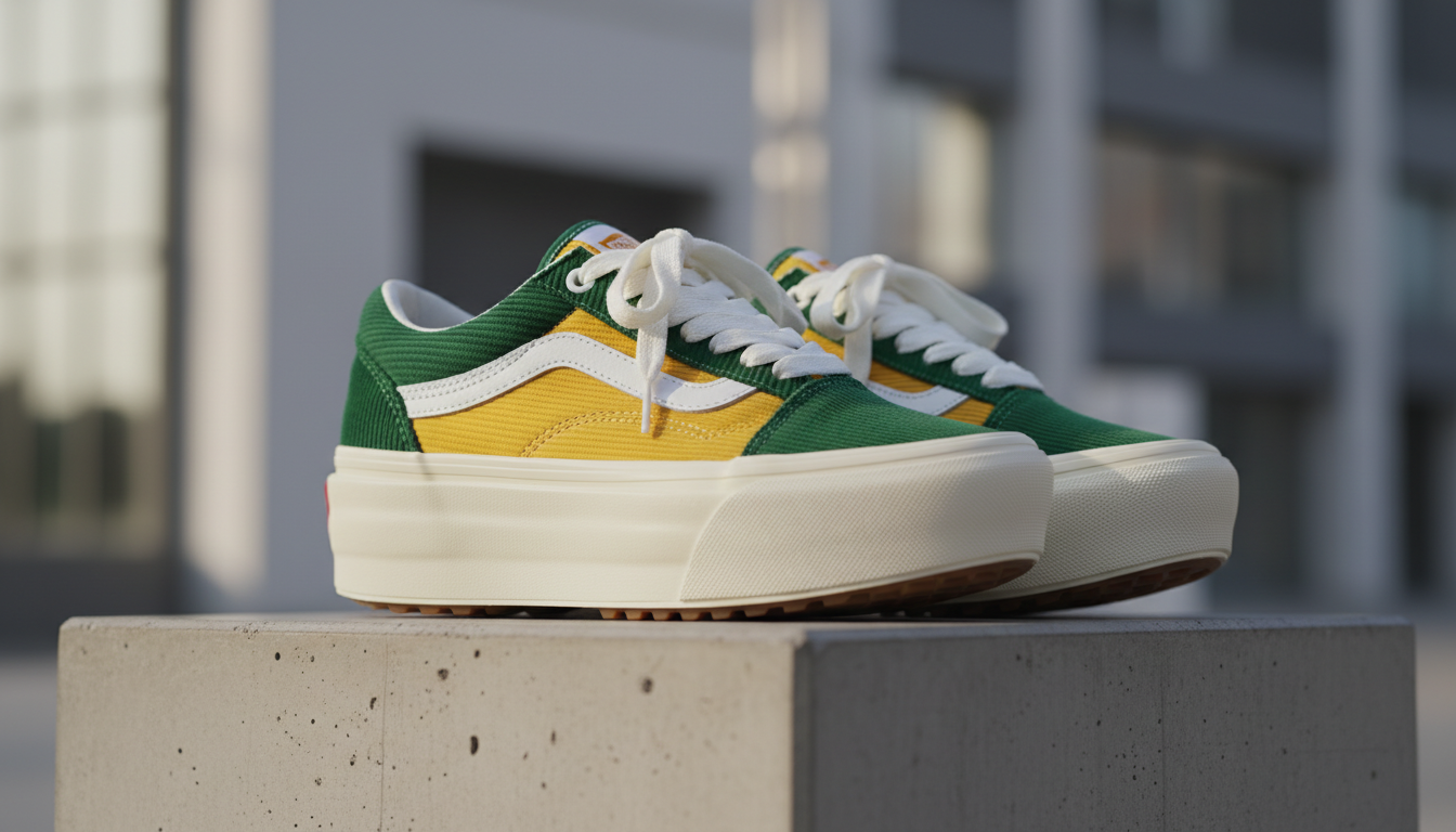 Vans’ chunky new sneaker blends ’90s attitude and a luxe build