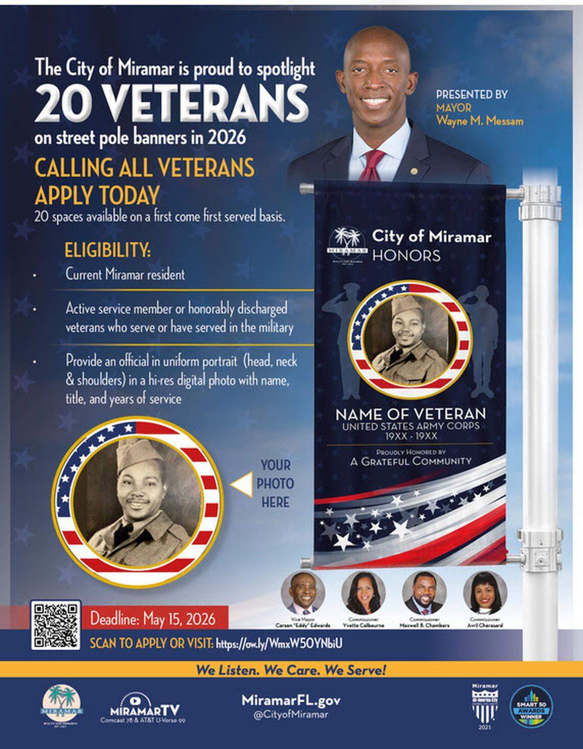 Miramar seeks war heroes, launches veteran banner tribute ahead of ...