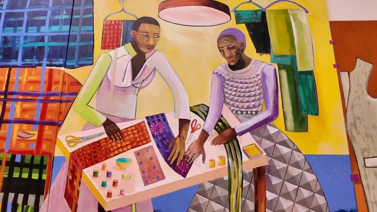 "Seductive and accessible," Himid's work brightens the British Pavilion ...
