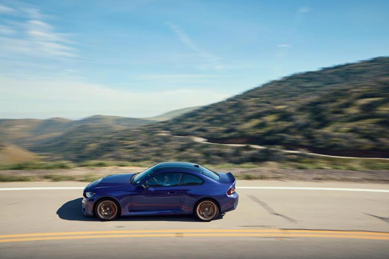 See exterior pics of the 2026 BMW M2 CS