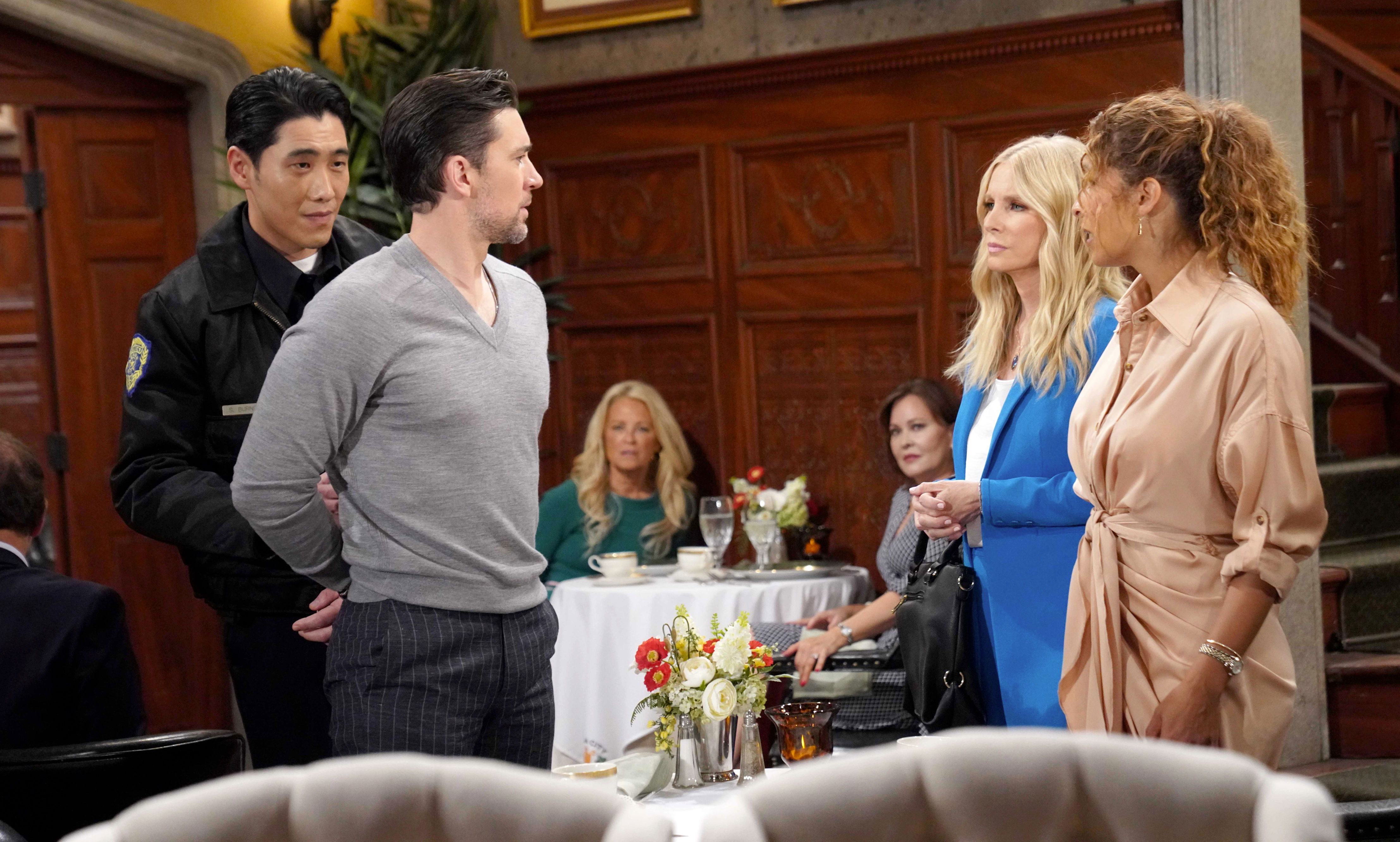The Young & the Restless Exclusive: Billy Flynn on Cane's Arrest ...