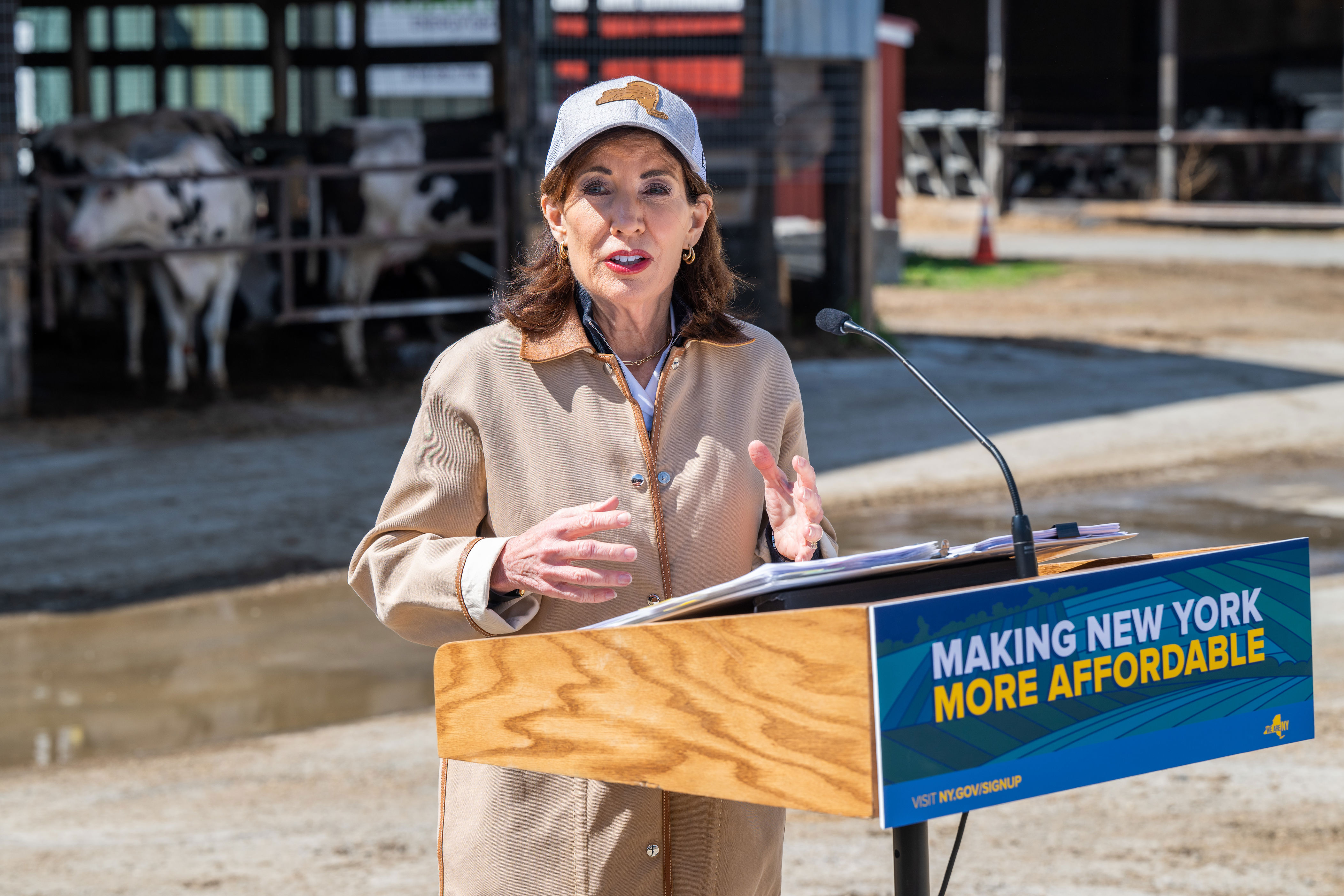 Hochul says she's cut a budget deal to confront costs and Trump