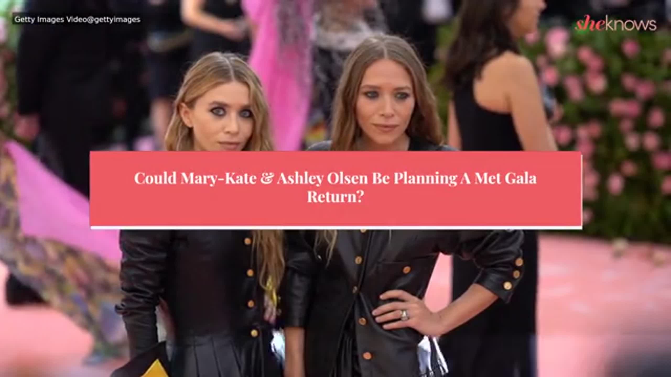 Could Mary-Kate & Ashley Olsen be planning a Met Gala return?
