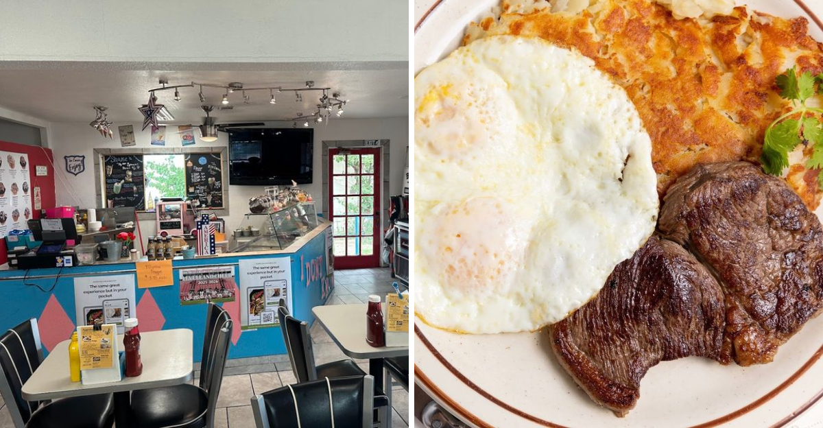A family-run Texas diner serving hearty comfort meals with a unique ...