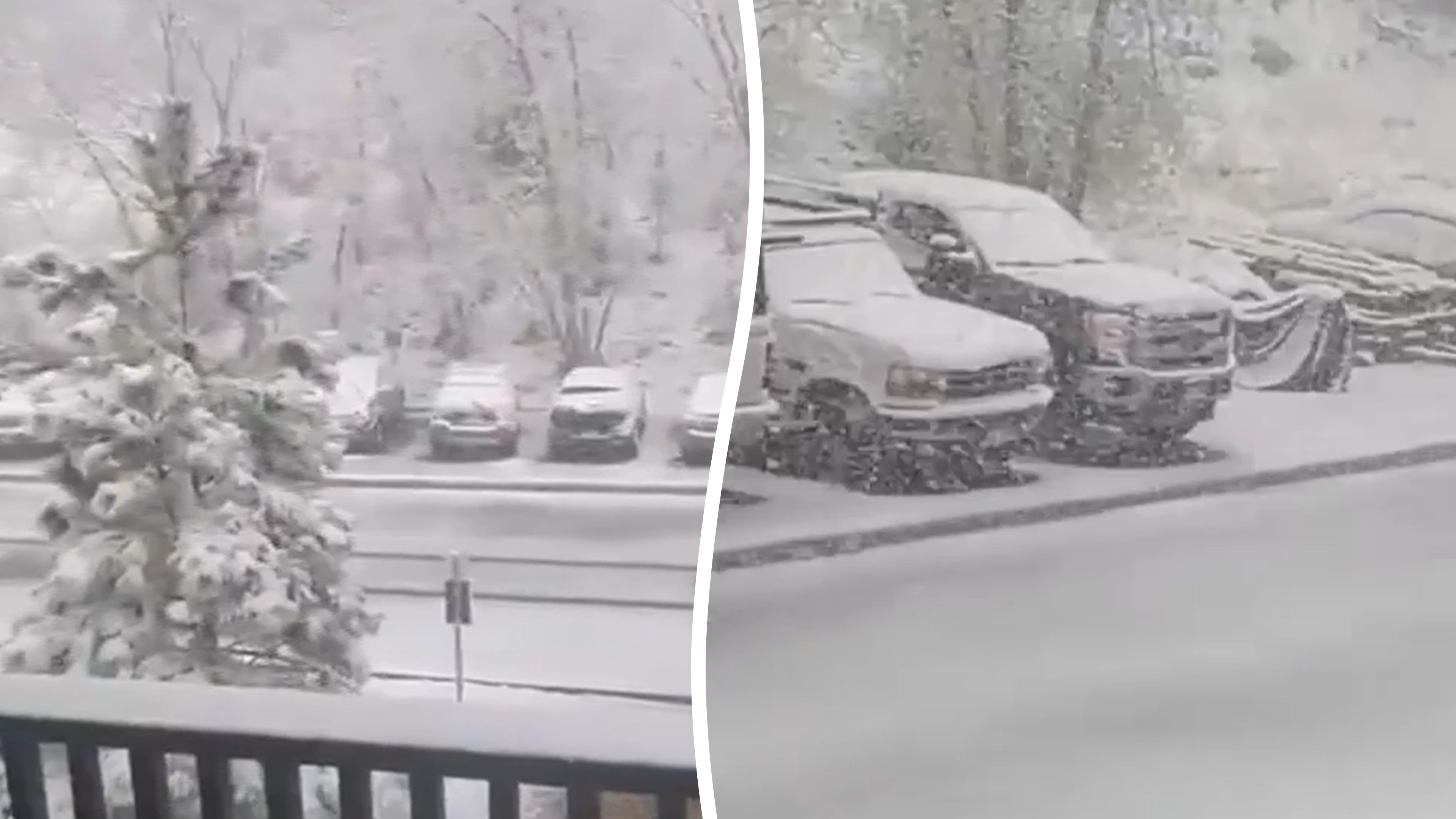 Late spring snowfall sweeps across parts of Colorado