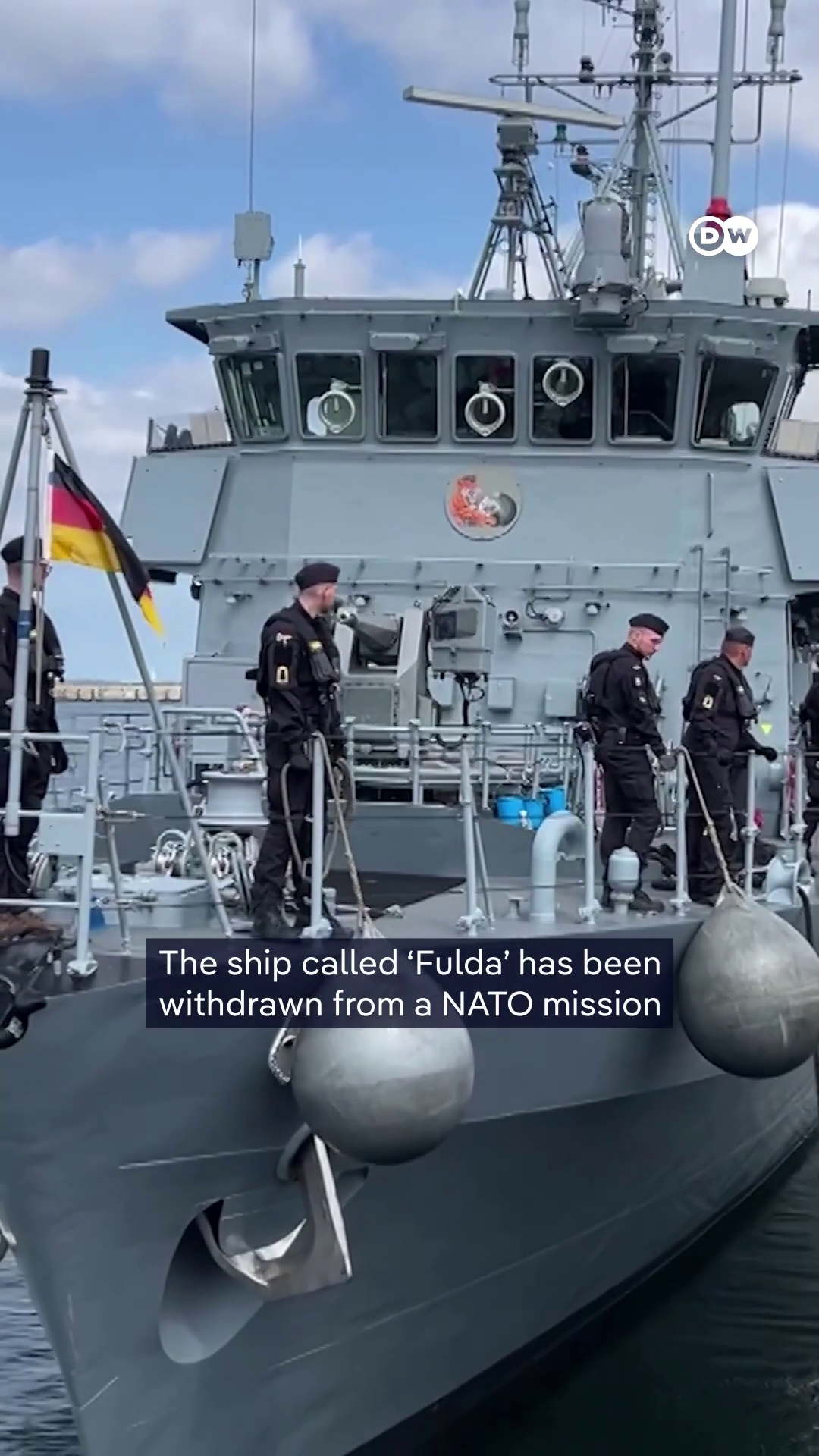 Germany redeploys minehunter with eye on Iran