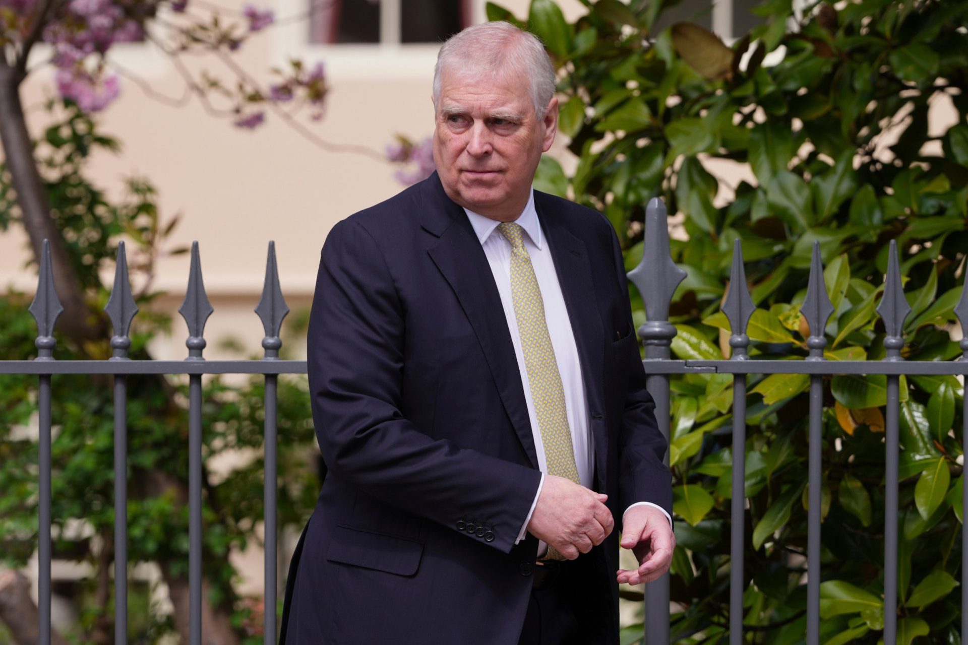 Charges laid after Andrew allegedly approached by 'balaclava-clad man'