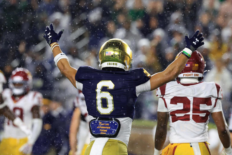 Notre Dame football loads up on nighttime home kickoffs in 2026