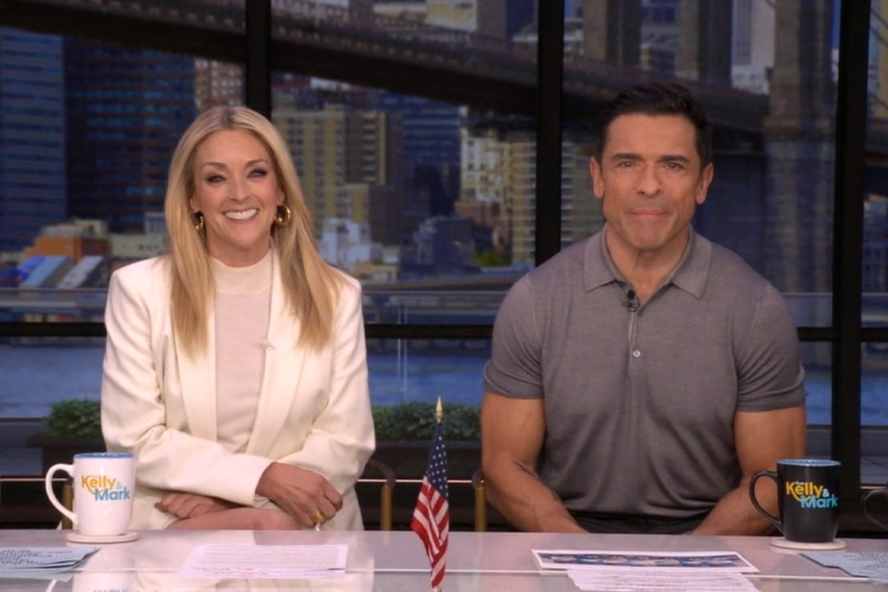 Where is Kelly Ripa? Jane Krakowski joins Mark Consuelos as co-host on ...