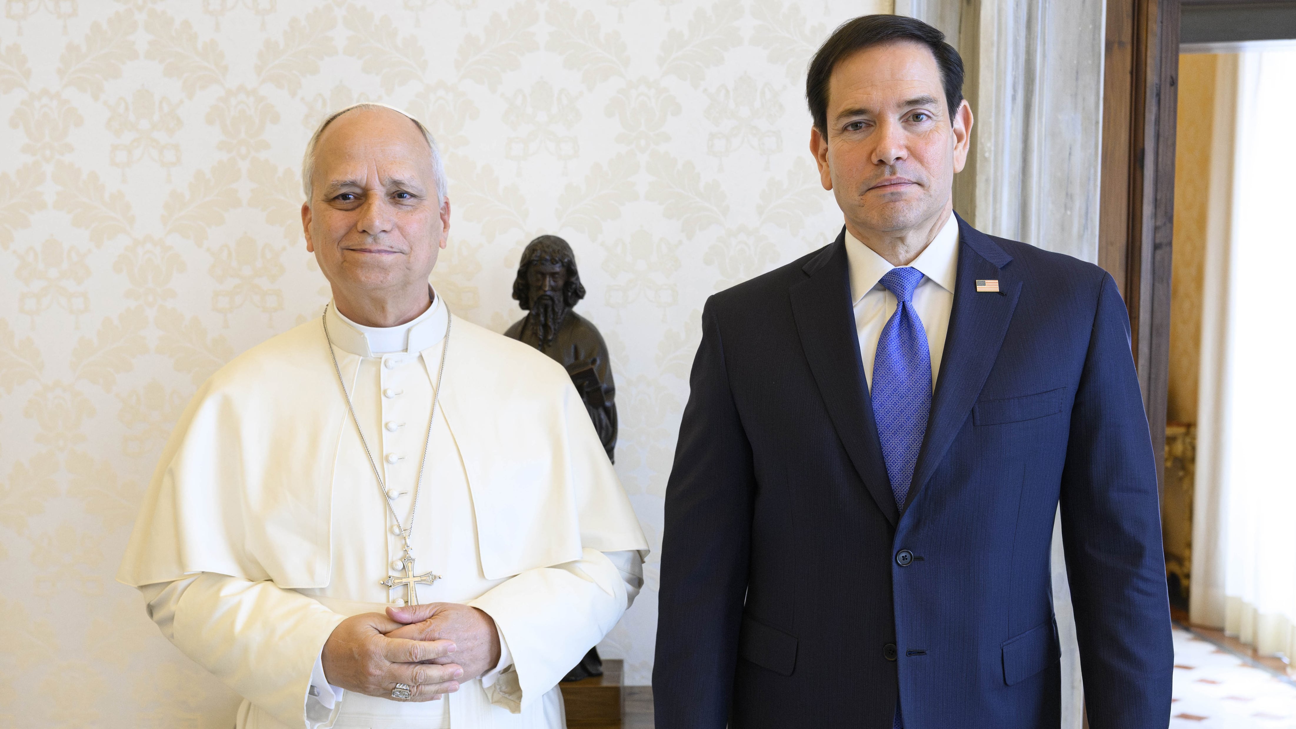 Jimmy Kimmel roasts Marco Rubio’s ‘embarrassing’ meeting with Pope Leo