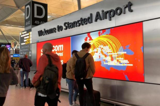 Stansted Airport passengers warned of travel disruption this weekend