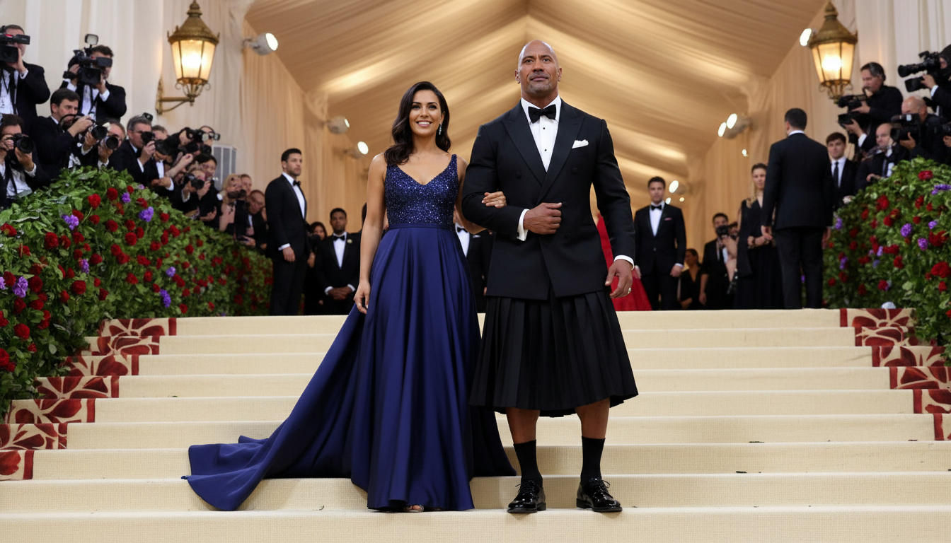Dwayne Johnson explained why he wore a skirt to the 2026 Met Gala
