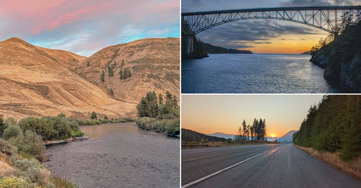 These scenic drives across Washington are made for mental reset