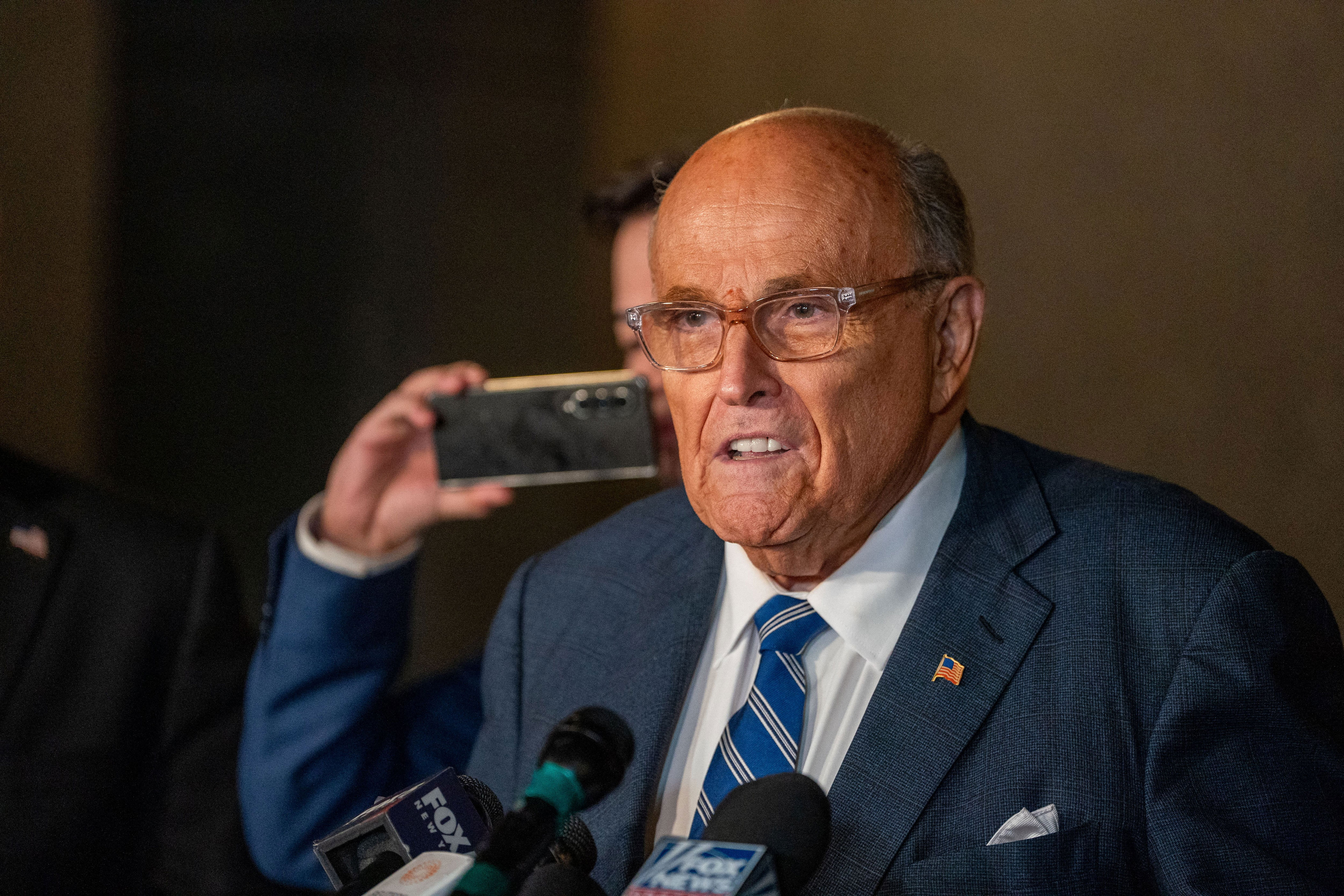Rudy Giuliani claps back after social media declares him dead