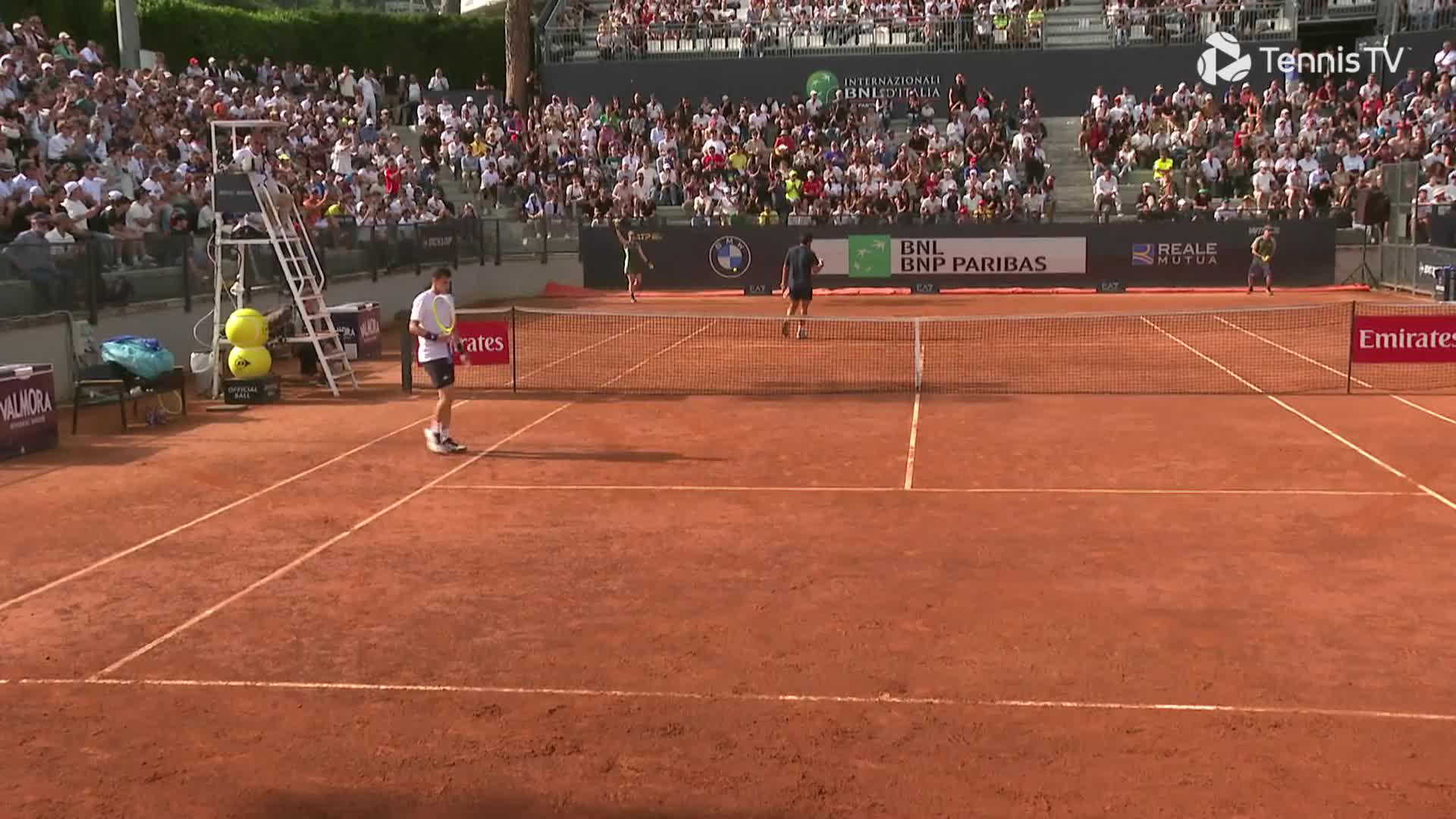Stunning play by Cristian Garin in Rome