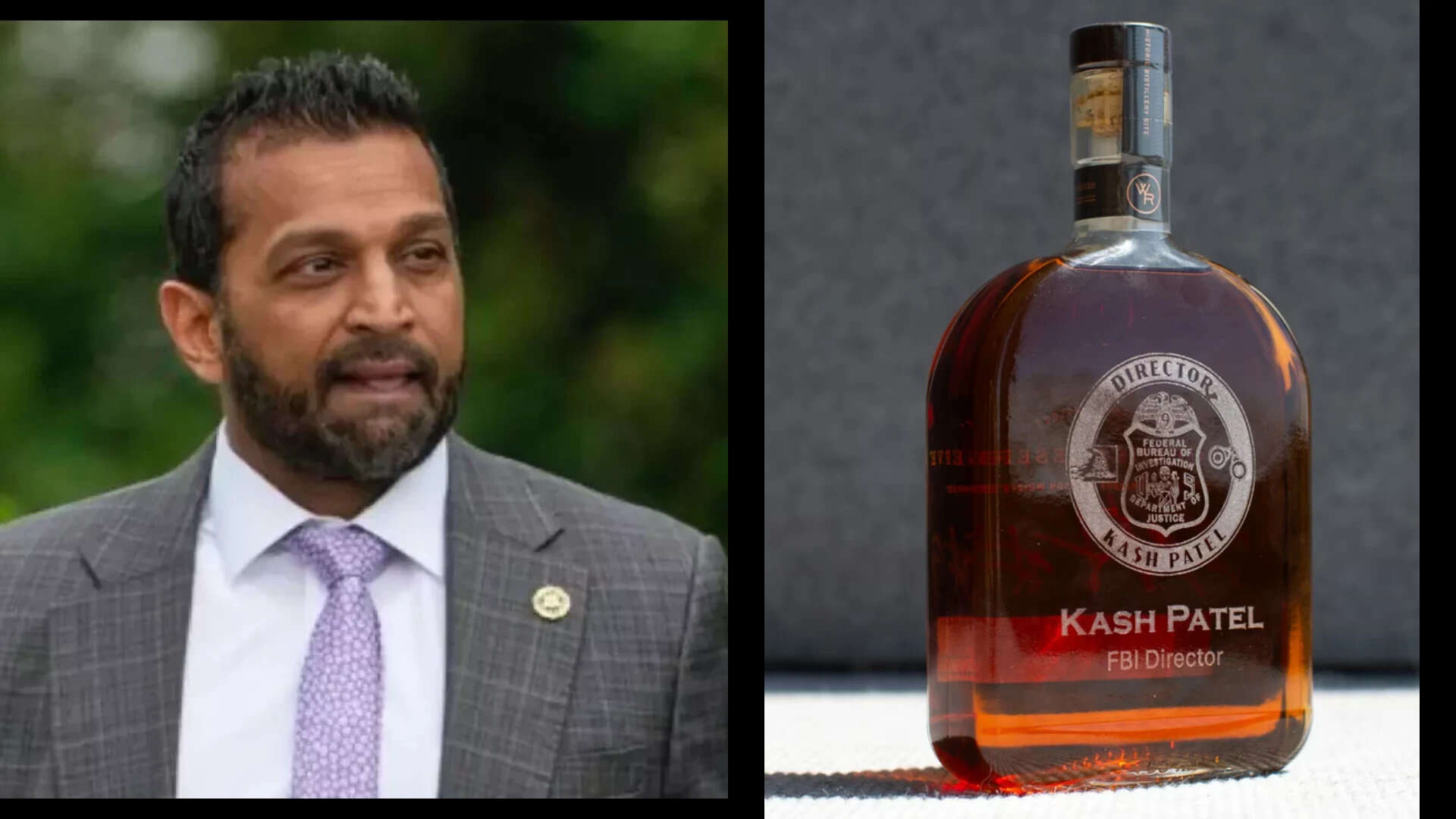 Kash Patel Lost His Mind When One Bourbon Bottle Went Missing