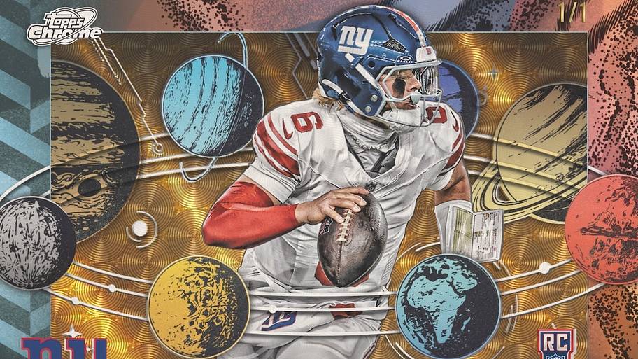 First look: 2025 Topps Cosmic Chrome football preview