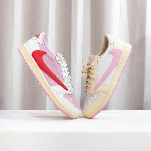 Travis Scott x Air Jordan 1 Low 'Pink Pack' release date IQ7604-101