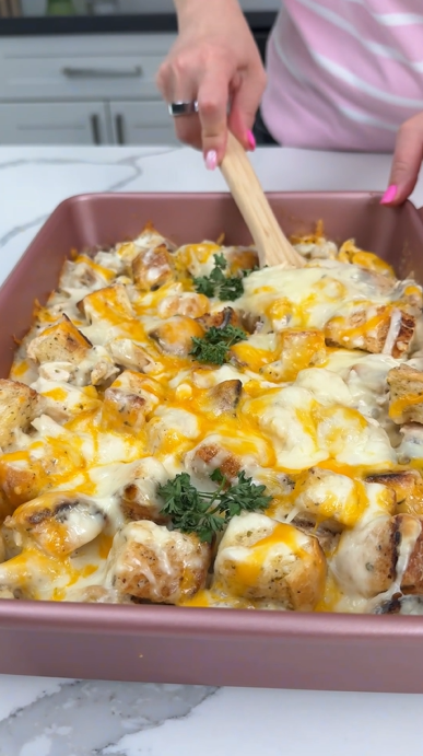 This Texas toast casserole is the ultimate comfort food