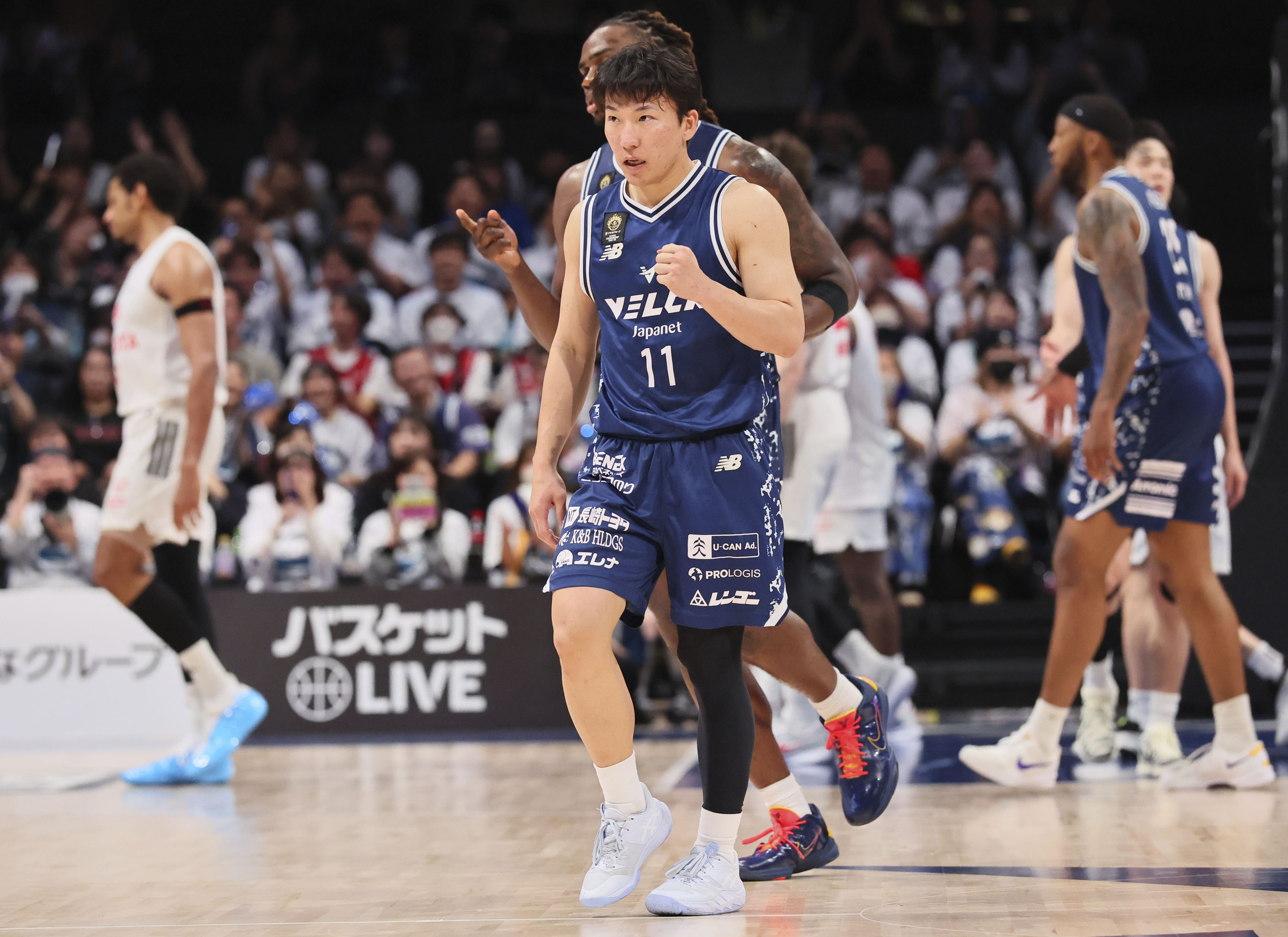 B1昇格3季目、爆発力示す長崎 第3クオーターに30得点で逆転