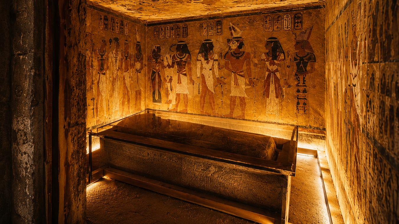 Inside Tutankhamun’s tomb - a childhood dream finally came true