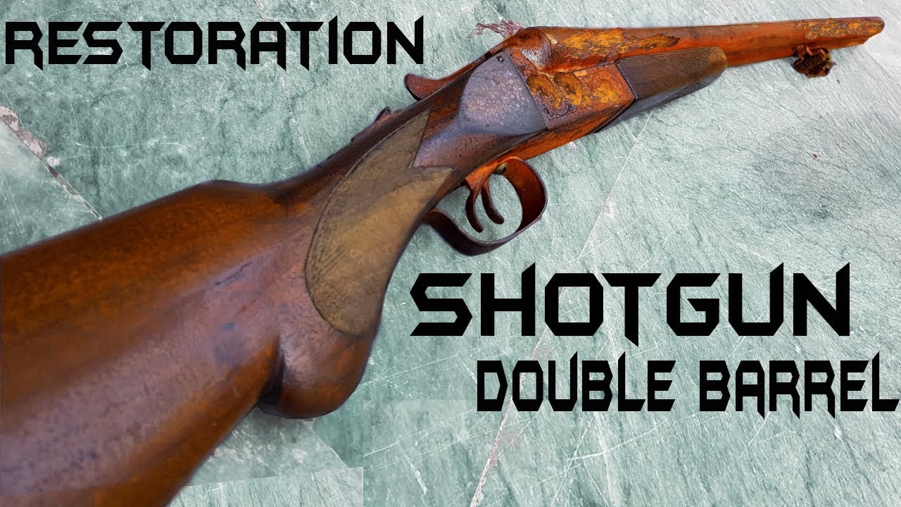 I restored a vintage double barrel shotgun! 🔧