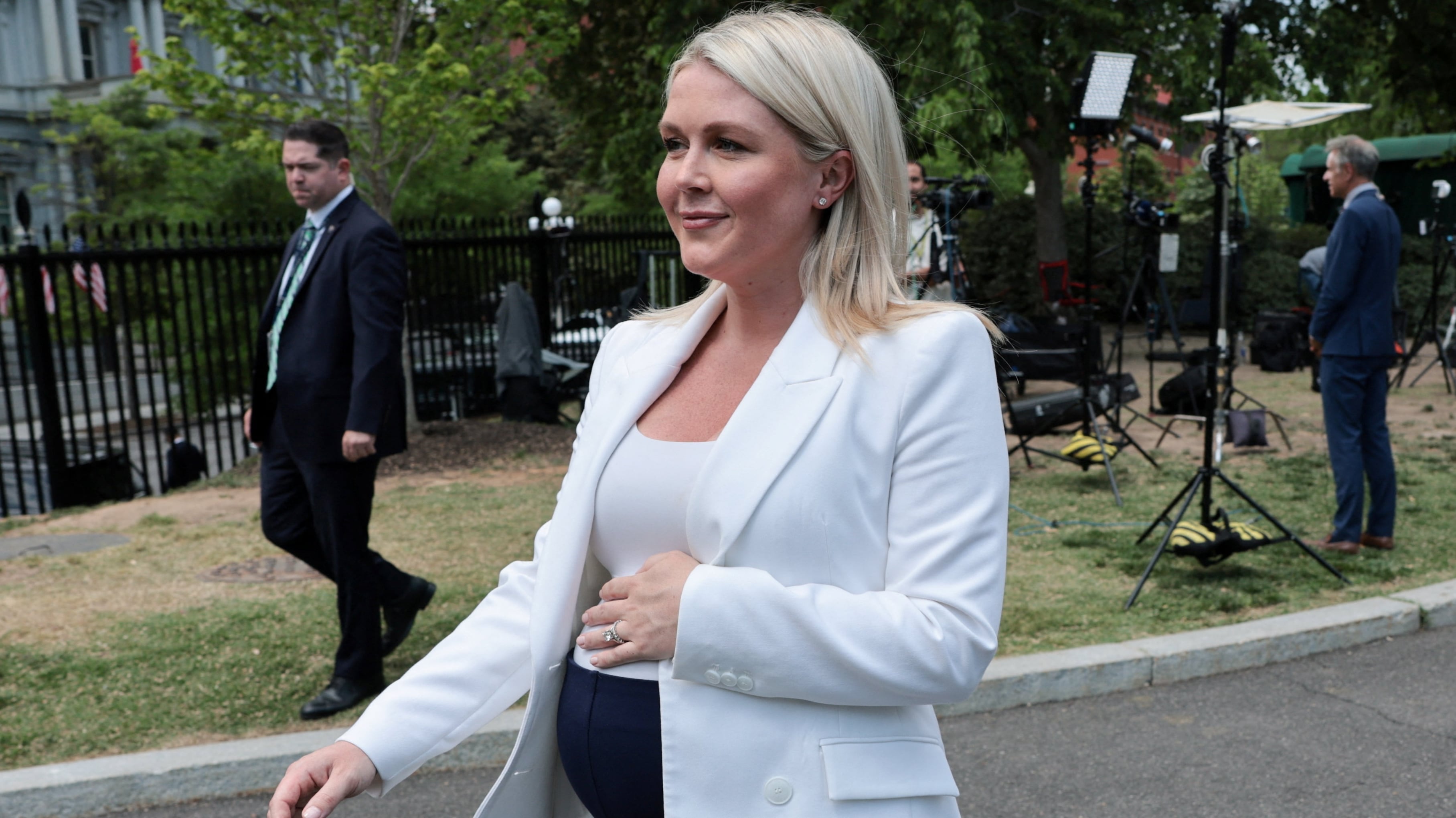 WHCD mentalist stung as Karoline Leavitt reveals real baby name