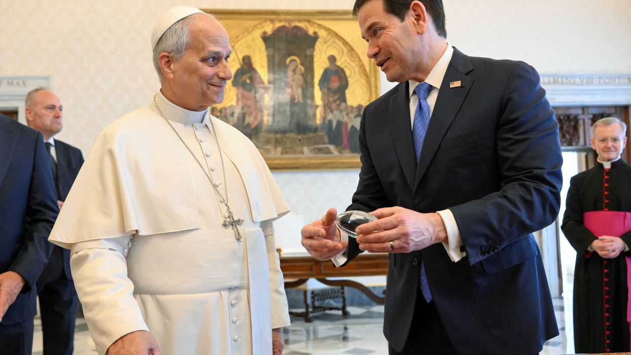 Marco Rubio torn apart for bizarre gift he gave Pope Leo