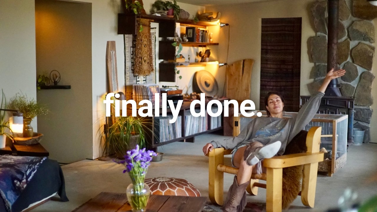 The DIY touches that completed our living room makeover