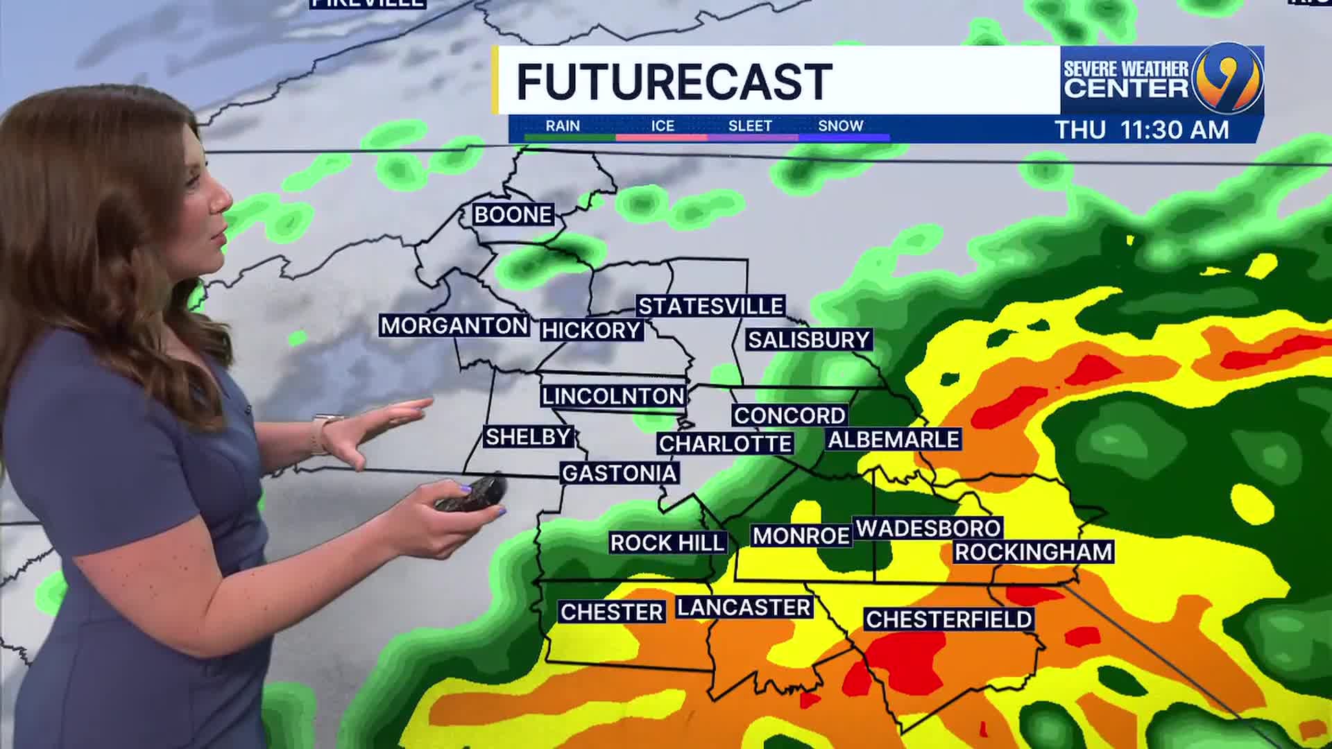Forecast: Sunny Friday ahead after clearing skies and rainfall